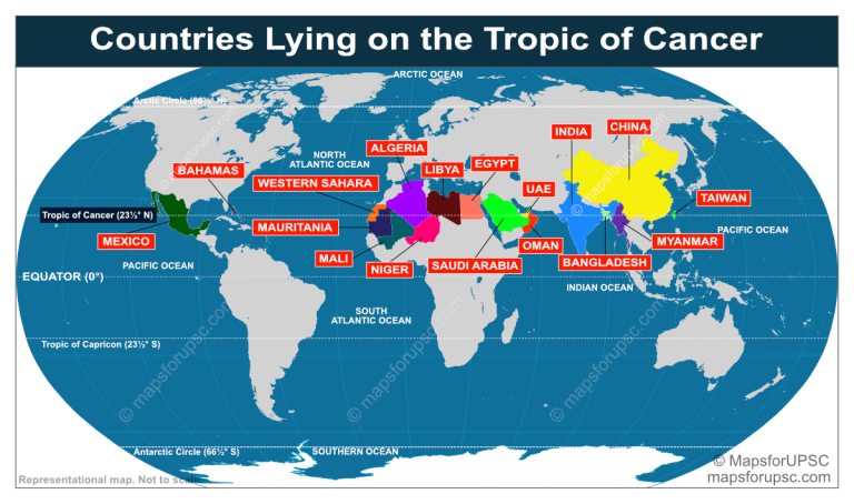 28 Important Maps for UPSC Preparation (with PDFs) 2025