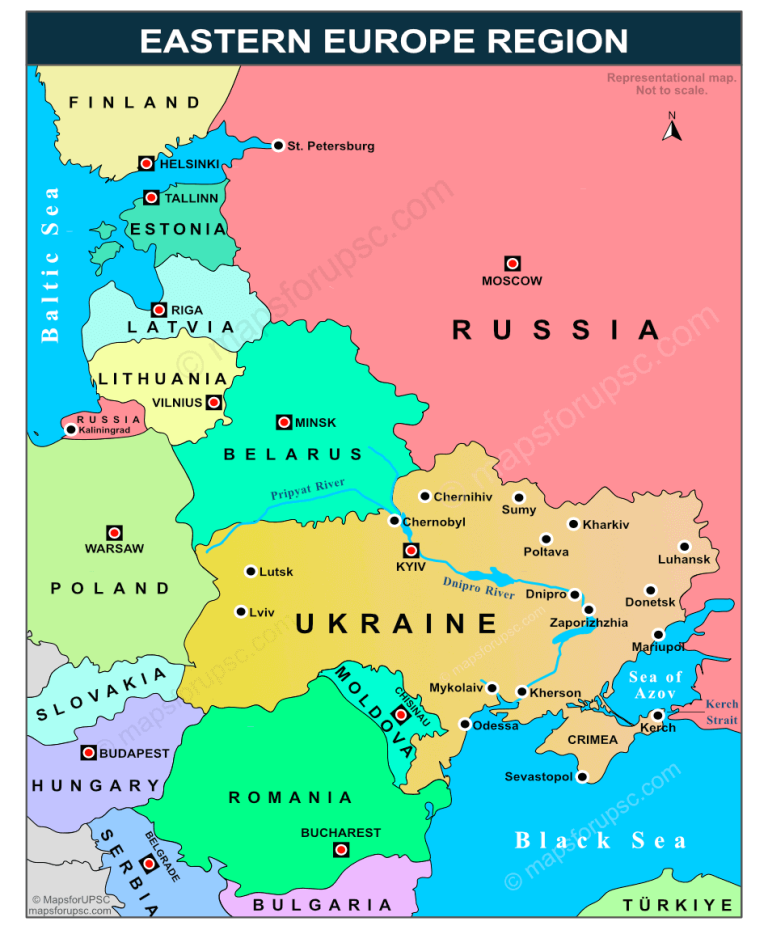 28 Important Maps for UPSC Preparation (with PDFs) 2025