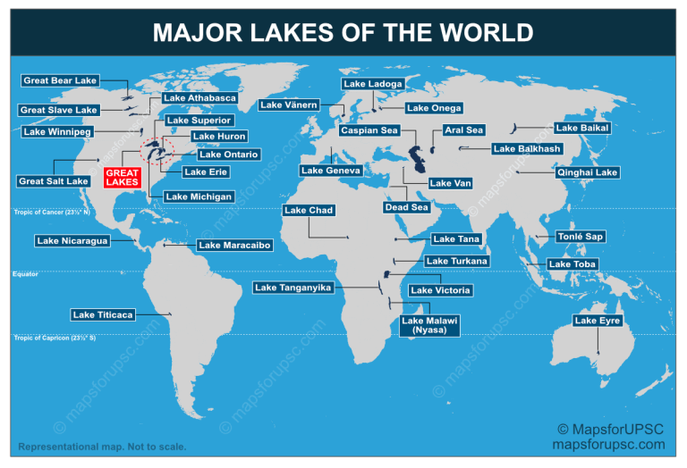 28 Important Maps for UPSC Preparation (with PDFs) 2025