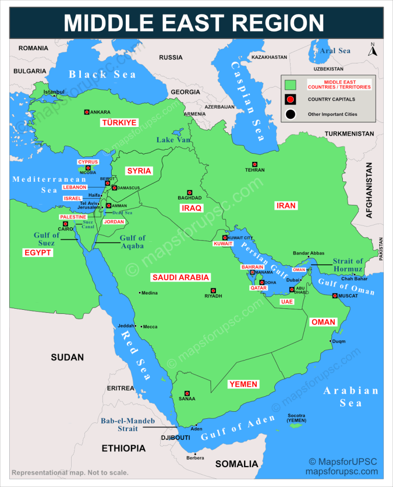 28 Important Maps for UPSC Preparation (with PDFs) 2025