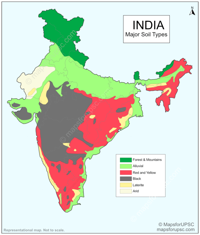 India Maps Archives - MapsforUPSC