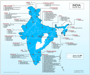 Ramsar Sites in India: Map, State-wise List & Key Facts [2025]